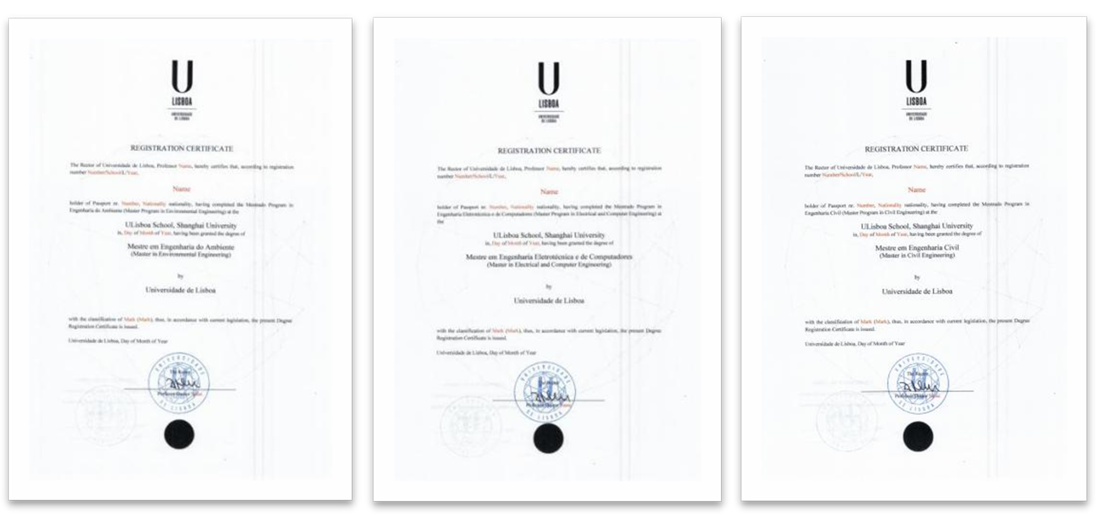 上海大学与里斯本大学合办外国硕士学位项目2023年招生简章-上海大学中葡里斯本学院